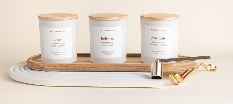 core candle collection. - Never Alone Candles®