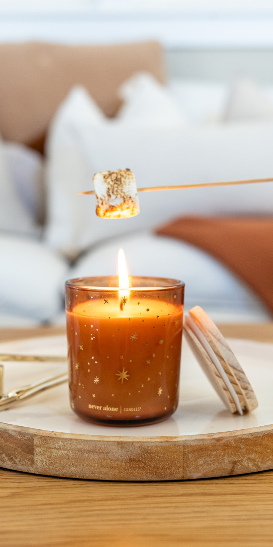 Never Alone Candles® I Uplift Your Life & Living Room